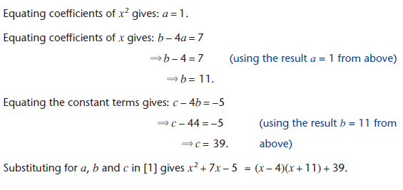Algebraic Long Division | a2-level-level-revision, maths, pure ...