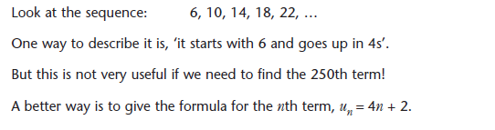 Sequences | gcse-revision, maths, number-and-algebra, algebra ...