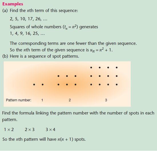 Sequences | gcse-revision, maths, number-and-algebra, algebra ...