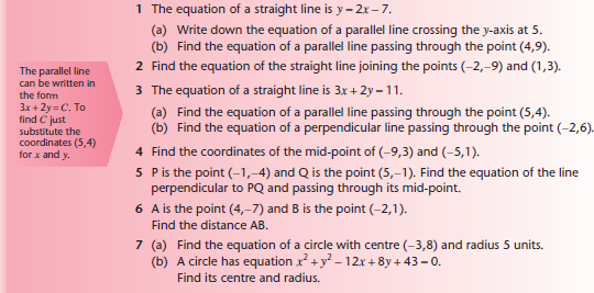The Equation of a Circle | a2-level-level-revision, maths, pure ...