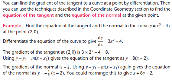 Differentiation | a2-level-level-revision, maths, pure-mathematics ...