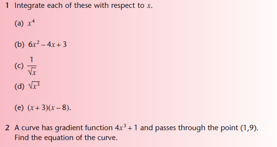 Integration | a2-level-level-revision, maths, pure-mathematics ... Integration | a2-level-level-revision, maths, pure-mathematics ...