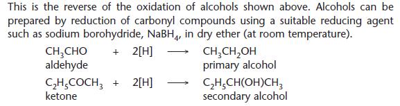 Alcohols | a2-level-level-revision, chemistry, organic-chemistry ...